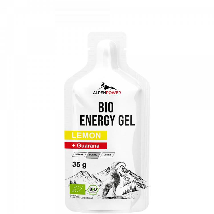 Alpenpower Veganes und glutenfreies Bio-Energy Kohlenhydratgel für Sportler